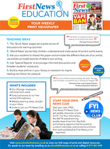 Using First News in Schools - First News Education