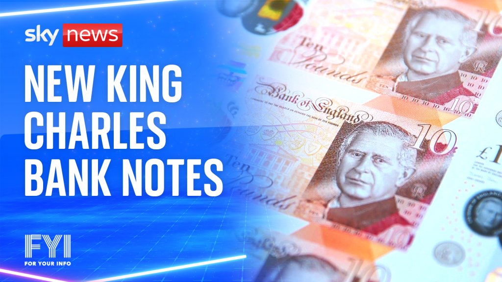 New King Charles III bank notes (03:17) - First News Education