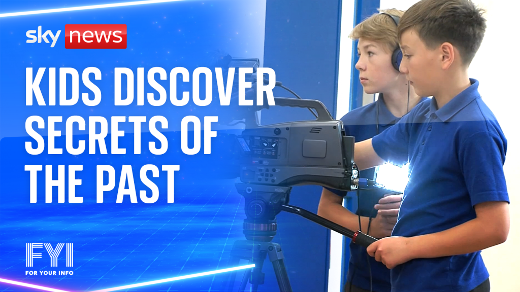 Kids discover secrets of the past (02:14) - First News Education