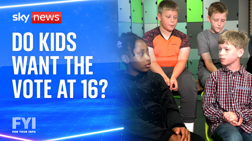 Do kids want the vote at 16? (02:20) - First News Education