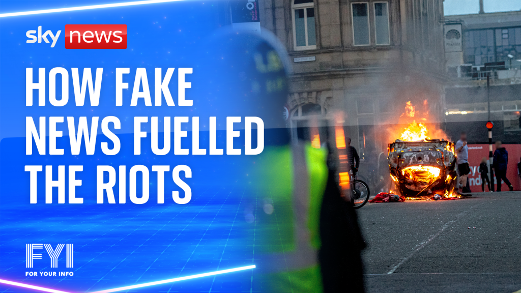 How fake news fuelled the riots - First News Education