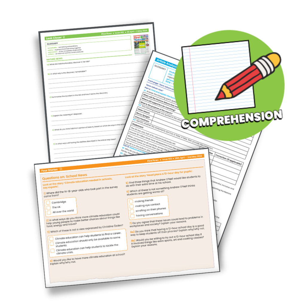 First News Printables | First News Education
