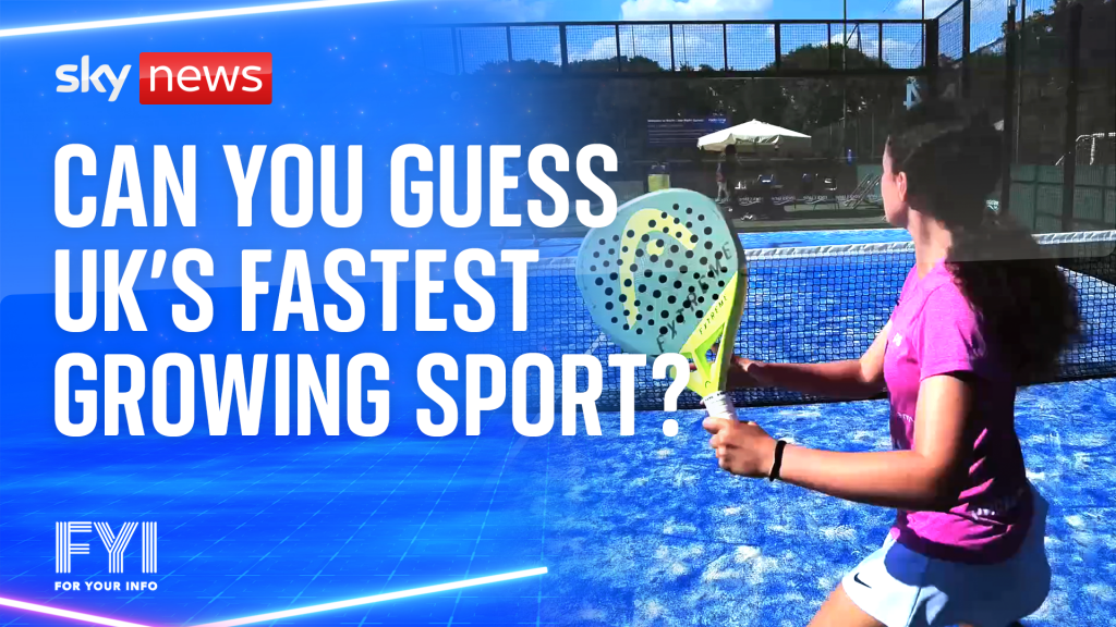 Can you guess the UK's fastest growing sport? (03:00) - First News ...