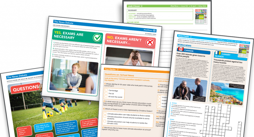 First News Printables | First News Education