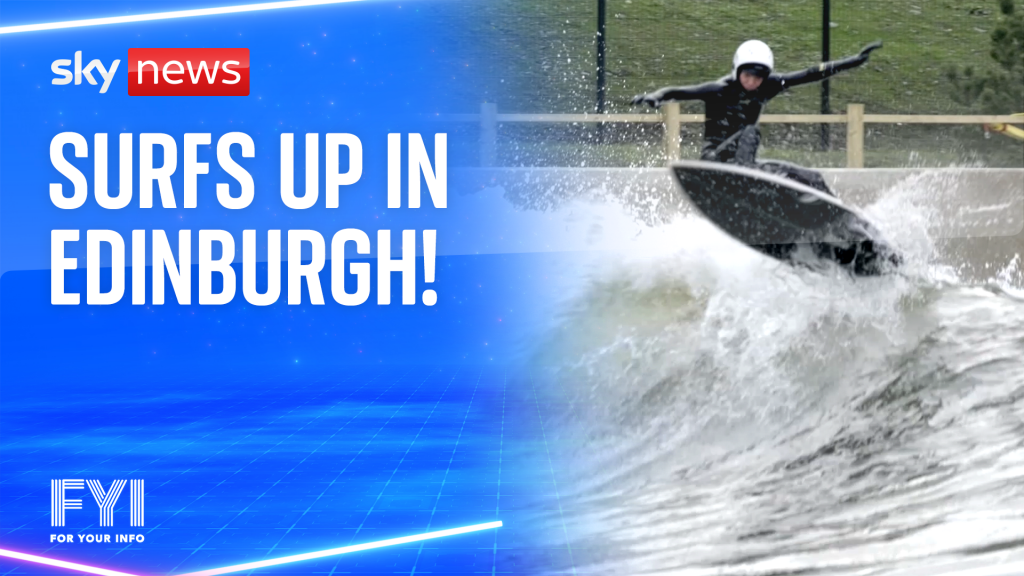 Surfs up in Edinburgh! (03:24) - First News Education