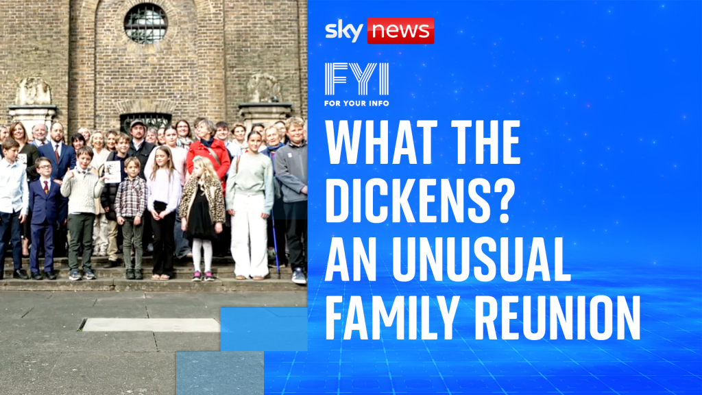 What the Dickens? An unusual family reunion (03:20) - First News Education