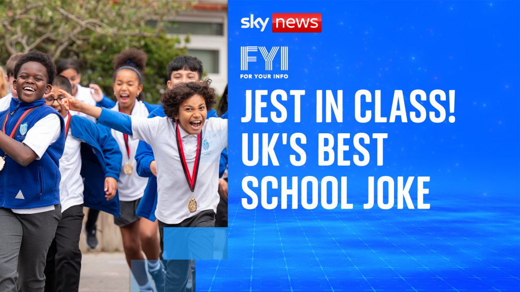 Jest in class! UK’s best school joke (00:43) - First News Education