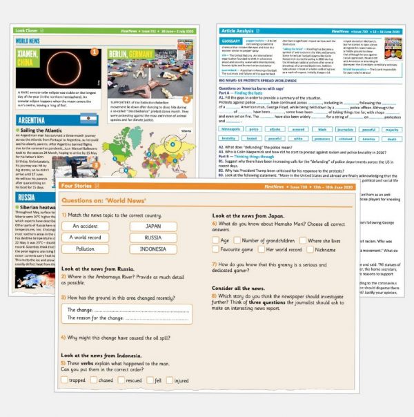 Literacy Resources KS2 & KS3 | First News Education